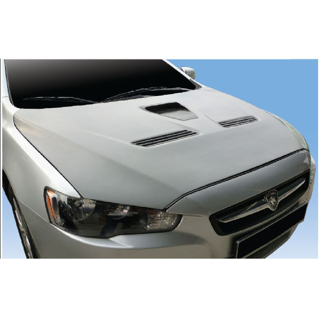 Proton Inspira/Lancer EVO X 10 Bonnet Body Kit Fiber Ready Stock ...