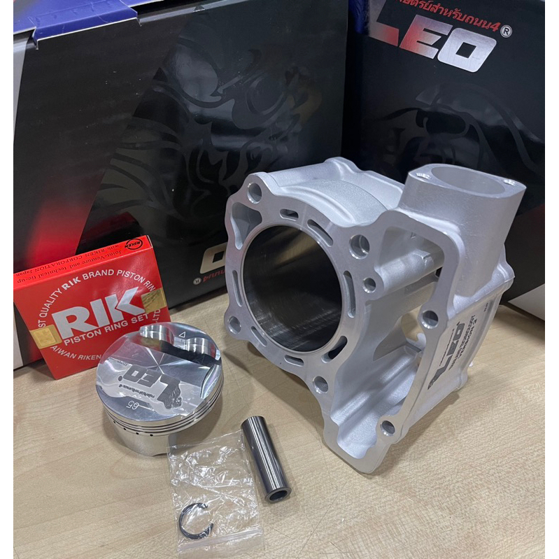 LEO HONDA RS150 65MM CYLINDER BLOCK KIT SET -VERSION 2 CERAMIC BLOCK ...