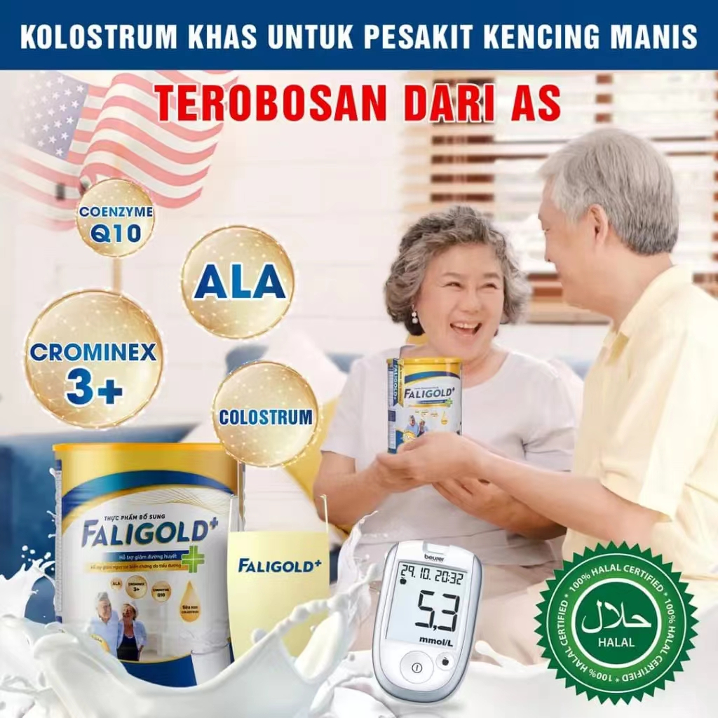 ( 100% Authentic 原装 ) FALIGOLD Milk | Susu Faligold (400g) Exp 2025 糖尿病 ...