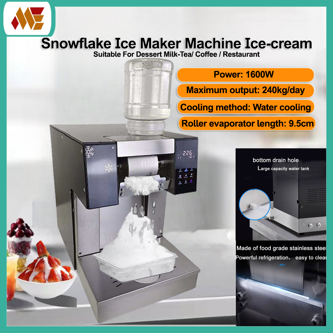 Snowflake Ice Maker Machine Ice-cream Suitable For Dessert Milk-Tea ...