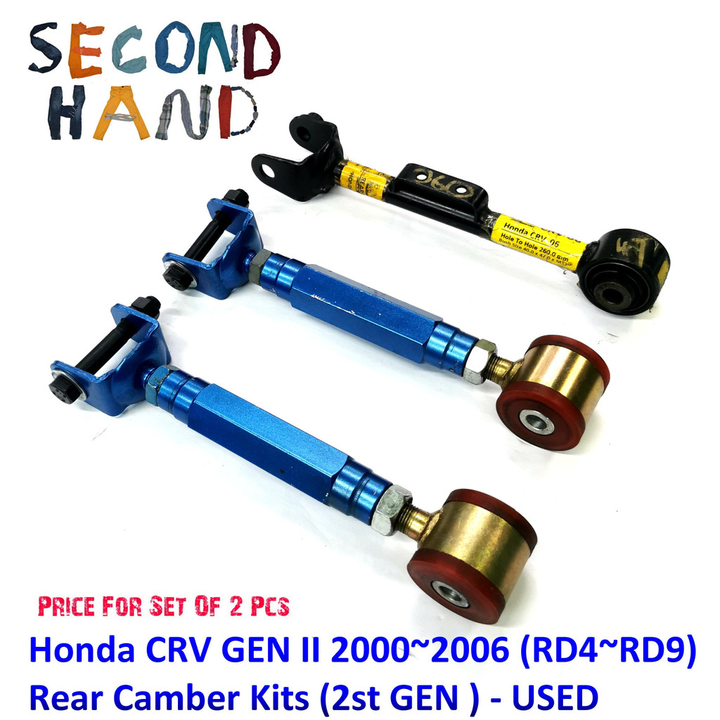 Honda CRV GEN II 2000~2006 (RD4~RD9) Rear Camber Kits (2st GEN 第二代 ...