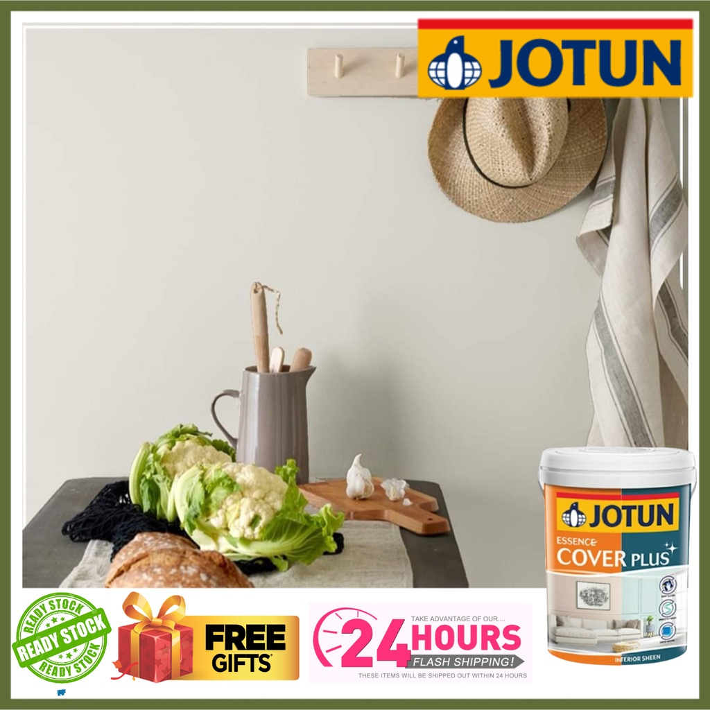 JOTUN 5L 1024 TIMELESS ESSENCE COVER PLUS SHEEN & MATT/INTERIOR WALL PAINT /CAT BOLEH CUCI/KILAT ...