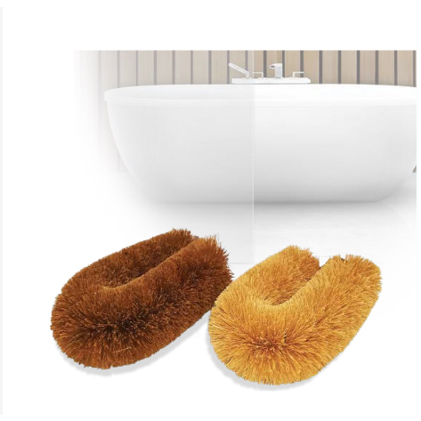 100PCS 8inch Coconut Fiber Brush Natural /Berus Sabut Kelapa / Fibers ...