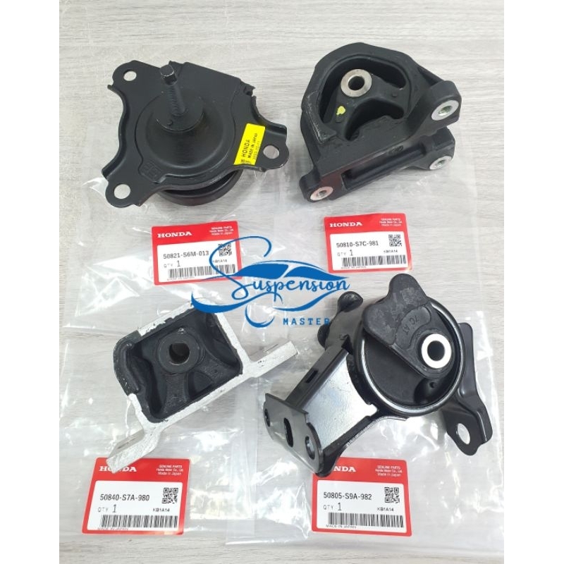 4 IN 1 SET - ENGINE MOUNTING KIT - HONDA CIVIC ES 2.0 L K20A I4 VTEC ...