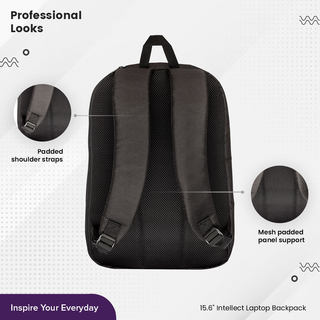 TBB565 - TARGUS 15.6 INCH INTELLECT BACKPACK (BLACK) | Shopee Malaysia