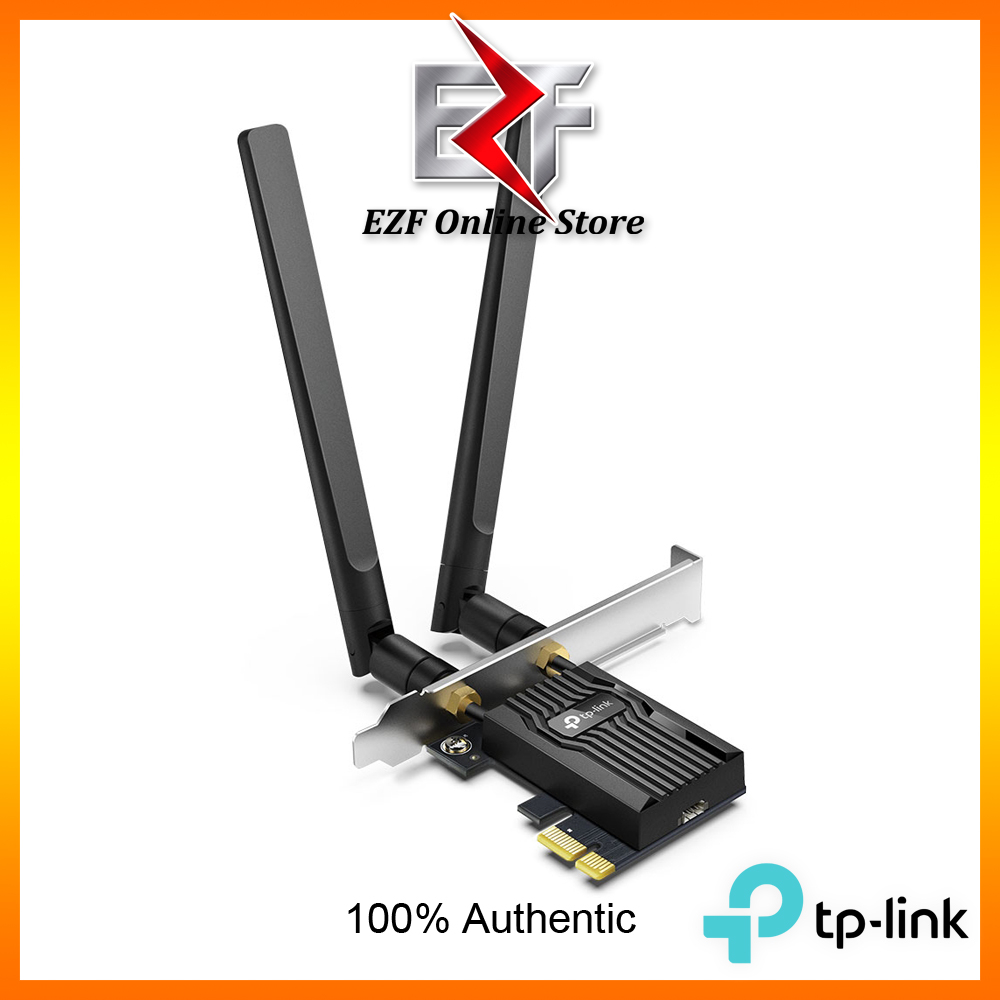 TP-Link Archer TX55E AX3000 WiFi 6 Bluetooth 5.2 PCIe Wireless Adapter ...