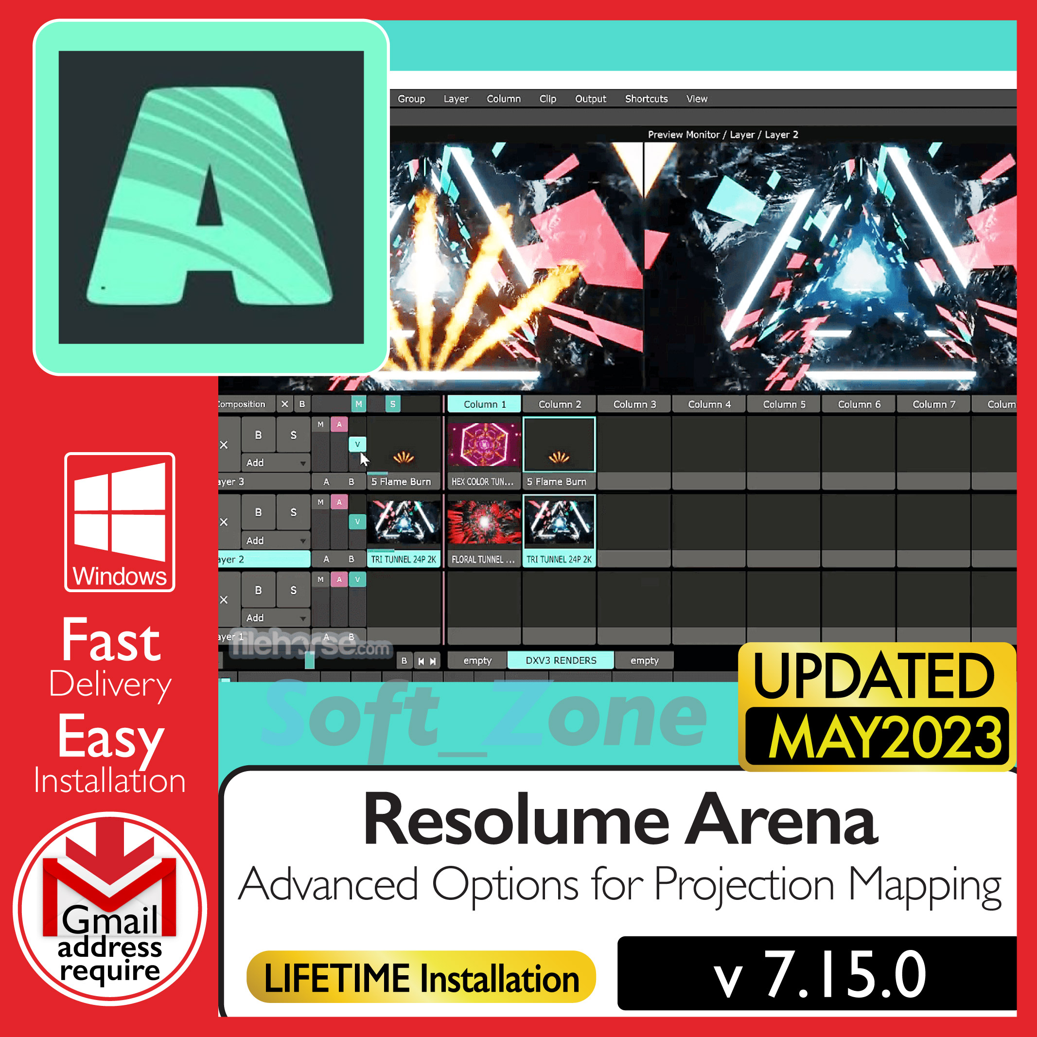 Resolume Arena 7.21.3 - Advanced Options for Projection Mapping ...