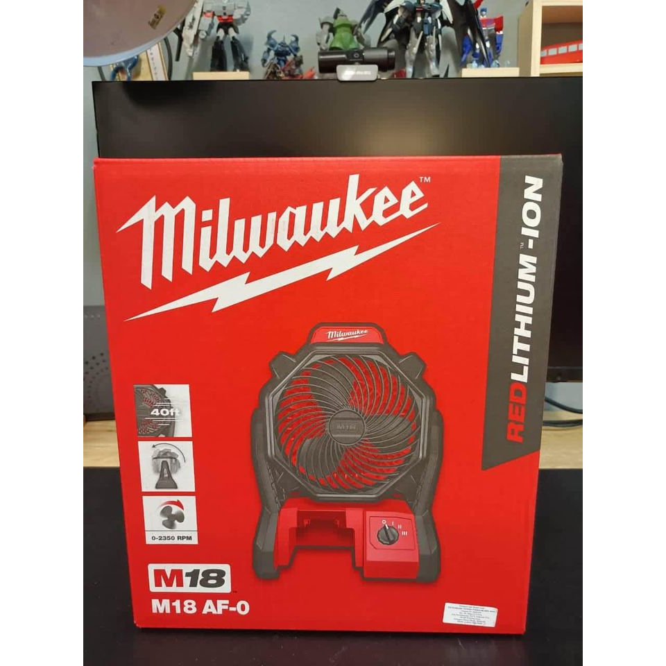 MILWAUKEE CORDLESS AIR FAN - M18 AF | Shopee Malaysia