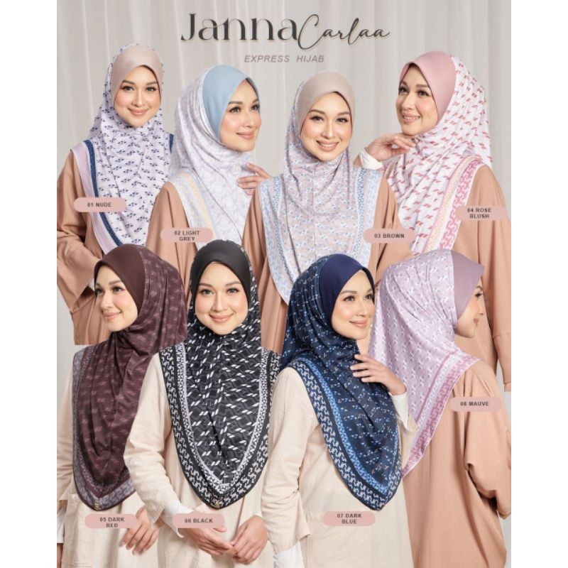SOFEAROSE : Janna Carlaa | Atiya Carlaa | Shopee Malaysia