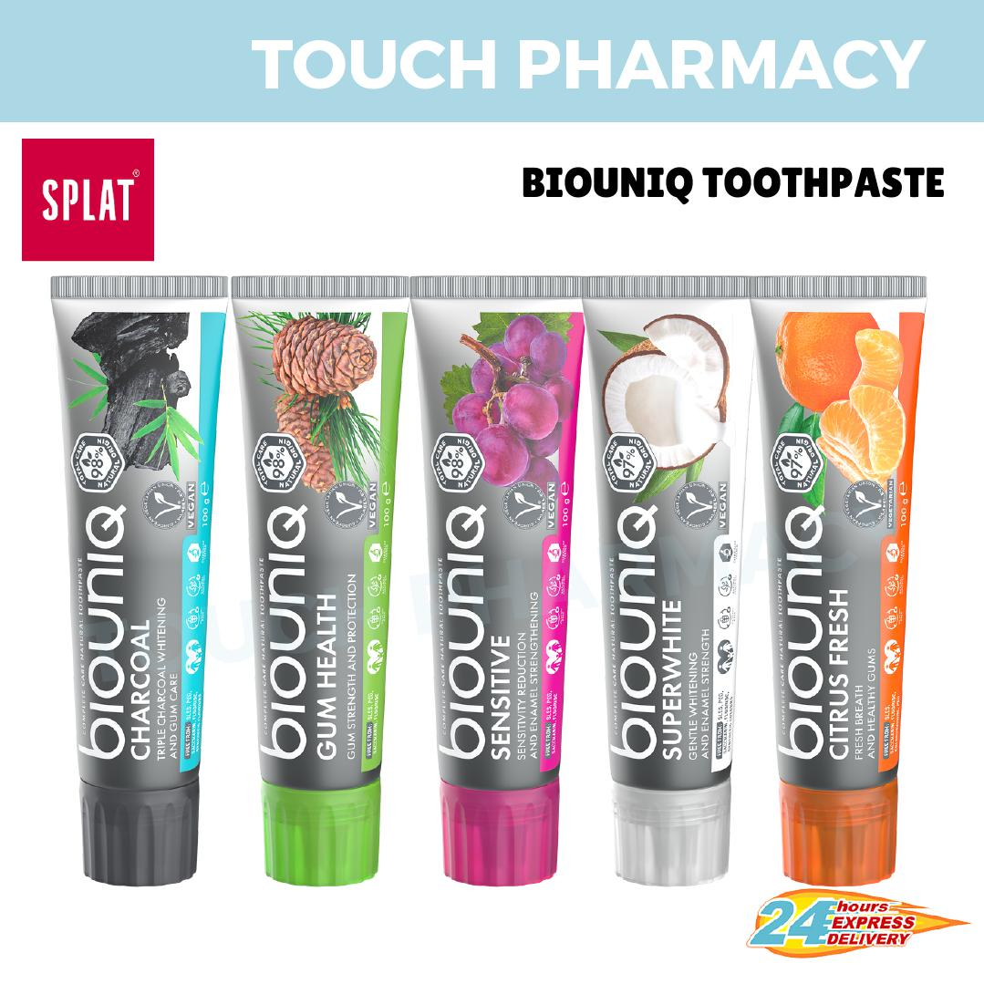 SPLAT Biomed Natural Toothpaste - Citrus Fresh/Sensitive/Calcimax ...