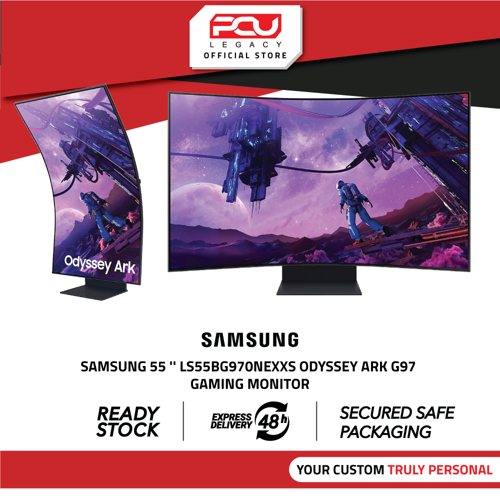 SAMSUNG ODYSSEY ARK G97 55" 4K CURVED GAMING MONITOR (3 Years Warranty ...