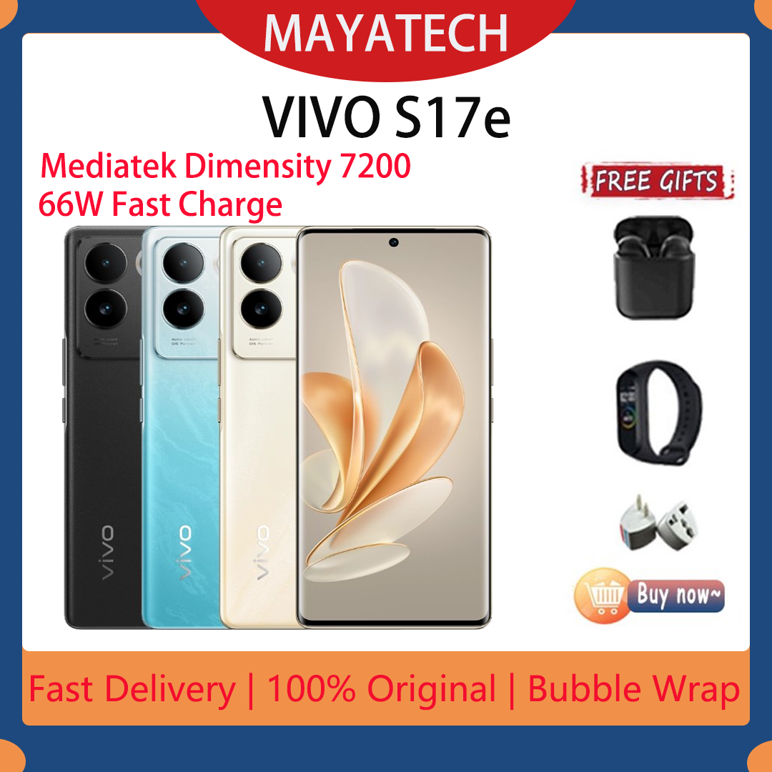 Original New Brand VIVO S17e 5G Smartphone with Mediatek Dimensity 7200 64MP Camera 120Hz 6 ...