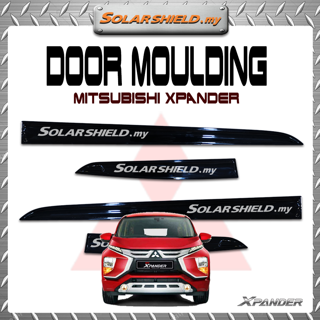 Mitsubishi Xpander Door Side Moulding Trims - Black | Shopee Malaysia