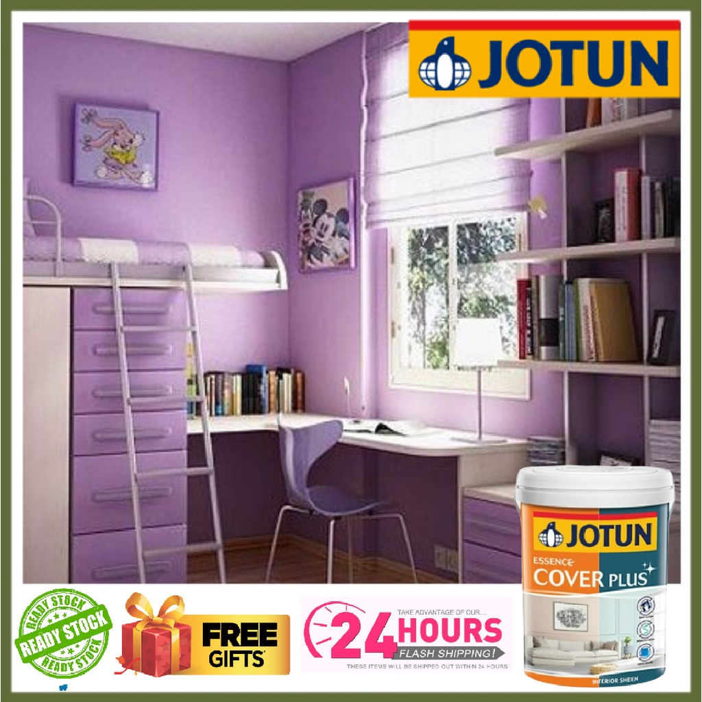 JOTUN 5L 4488 VIOLET DREAMS ESSENCE COVER PLUS SHEEN & MATT/INTERIOR ...
