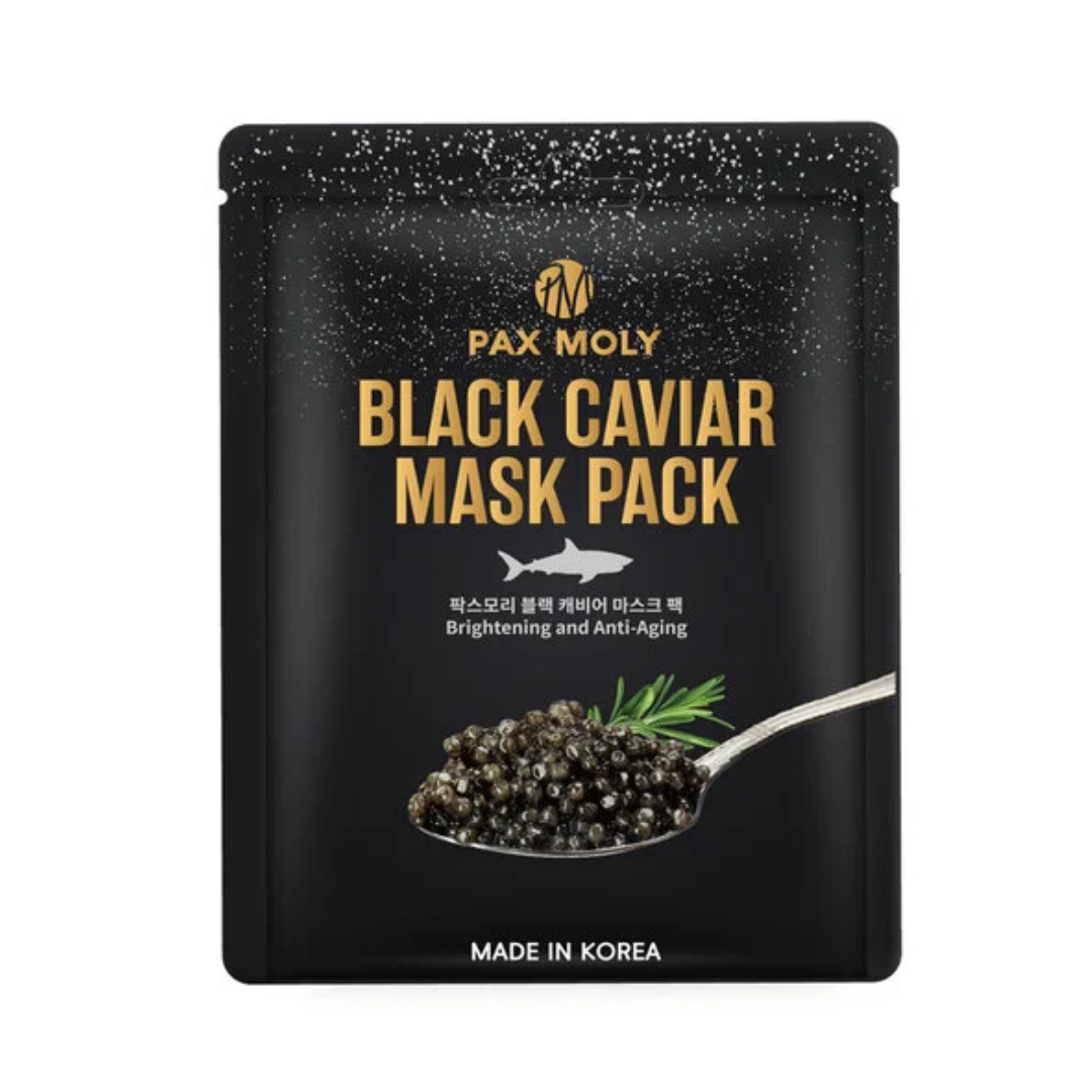 3's PAXMOLY Black Caviar Mask Pack(25ml) | Shopee Malaysia