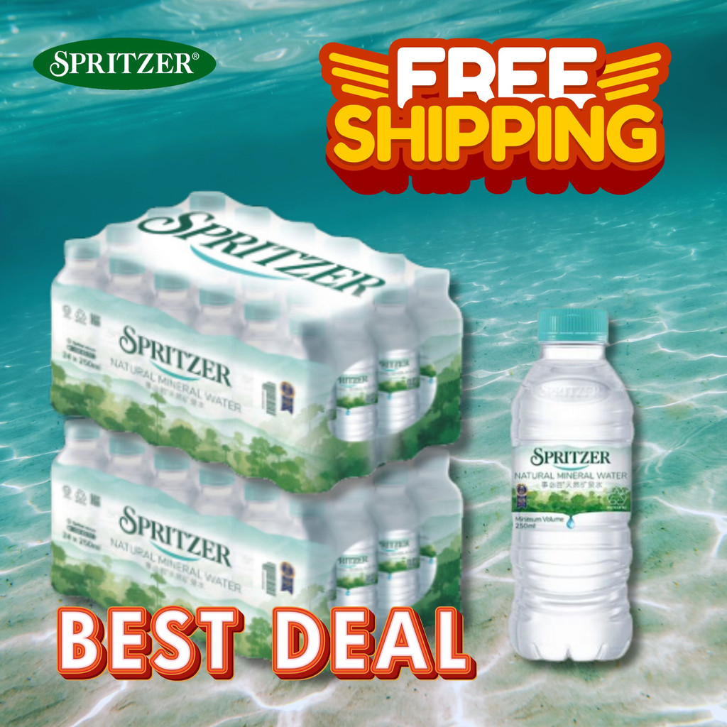 SPRITZER Mineral Water (2 PACKS 250ml x 24 Bottles x 1 Shrink) | Shopee Malaysia