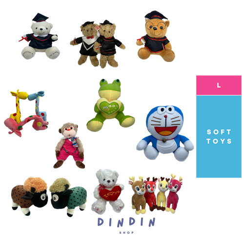 [READY STOCK] Cute Soft Toys| Anak Patung Comel |Murah Convo Bear ...