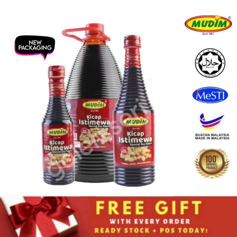 MUDIM KICAP ISTIMEWA (SPECIAL SOY SAUCE) | Shopee Malaysia