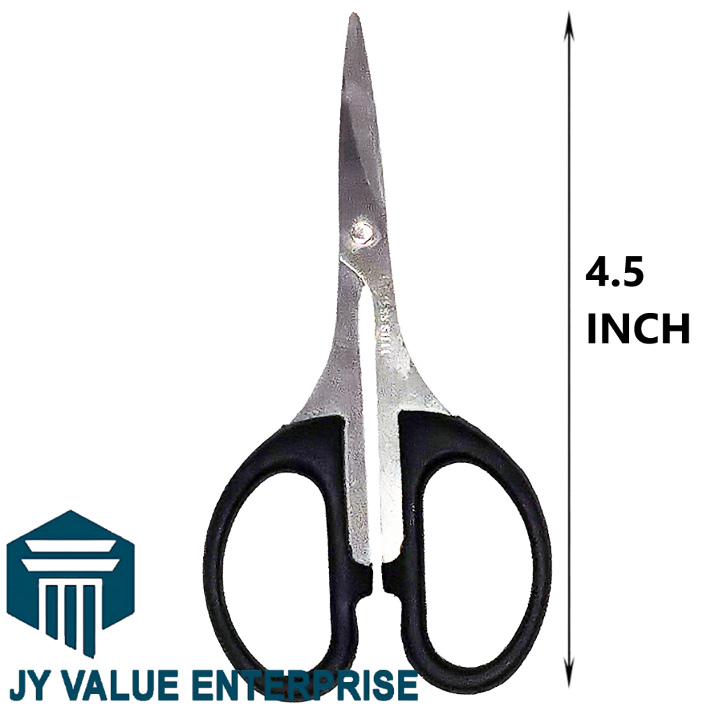 4" Beauty Scissor Mustache Nose Ear Hair Remover Scissor Trimmer ...