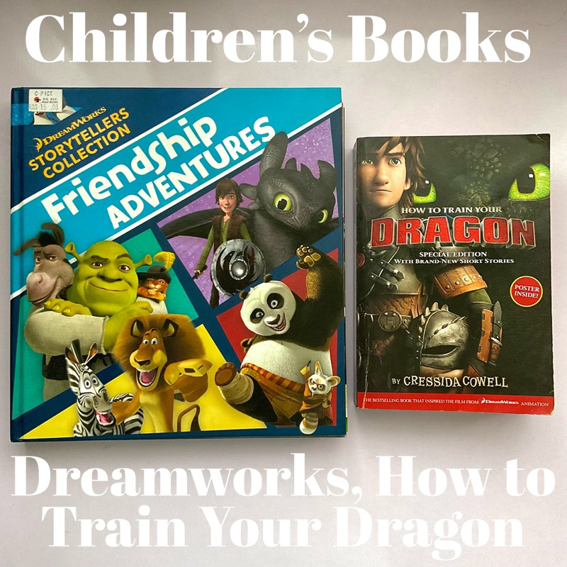 CHILDRENS BOOKS Dreamworks Storytellers Collection (shrek, madagascar ...