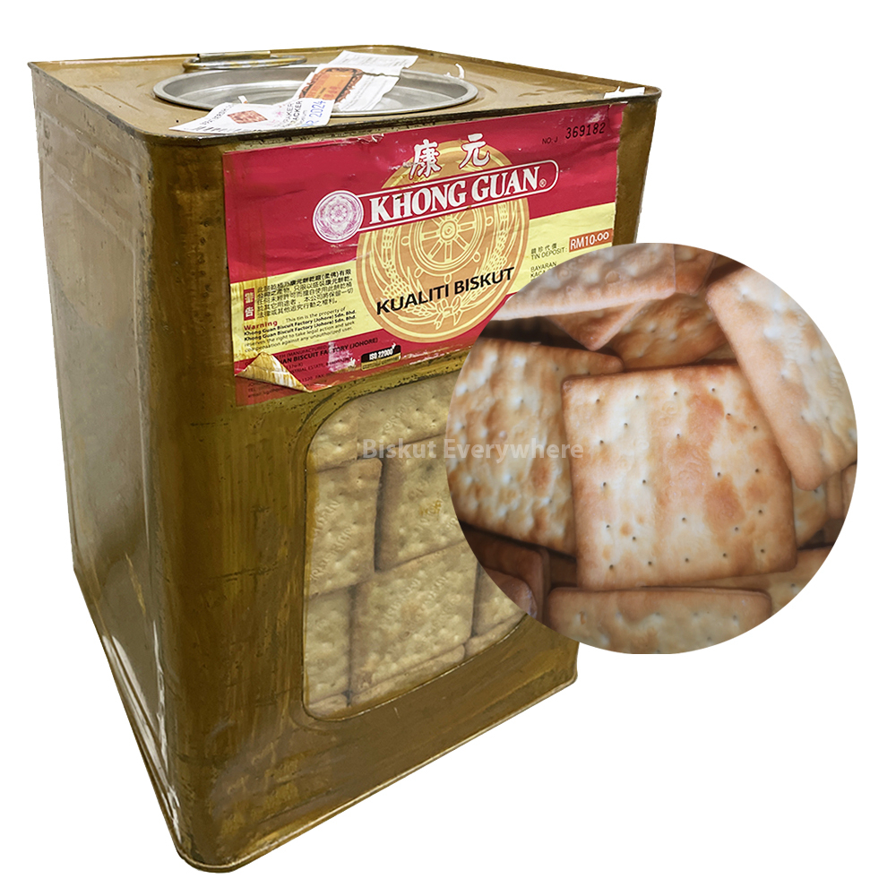 TIN BISKUT KHONG GUAN CREAM CRACKER 3.5KG | Shopee Malaysia