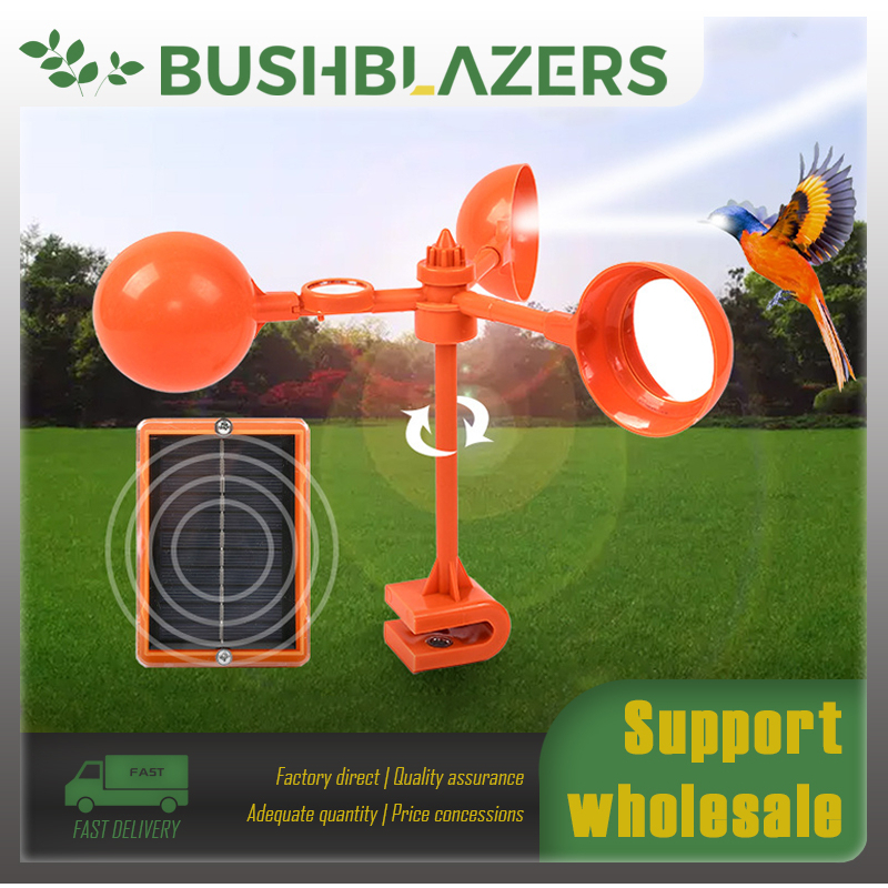 【BUSHBLAZERS】Intelligent Voice Ultrasonic Solar Sensor Bird Repeller ...