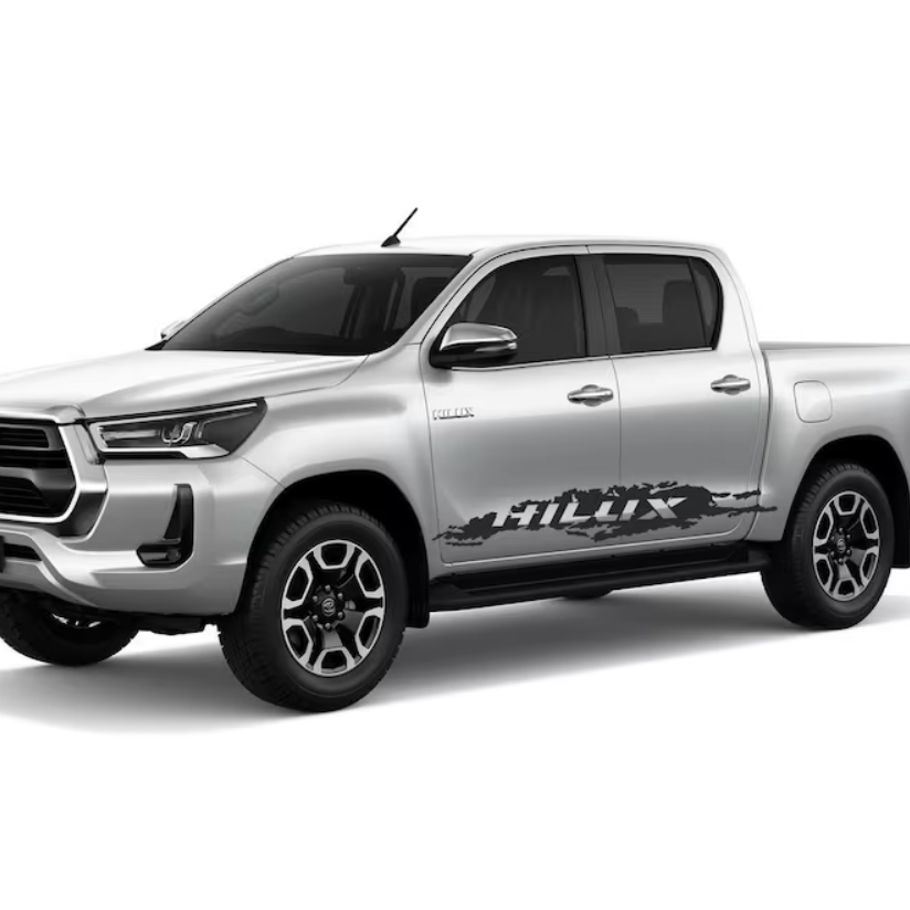 TOYOTA HILUX SIDE BODY STICKER FOR HILUX REVO VIGO SR TURVO ROGUE AND ...
