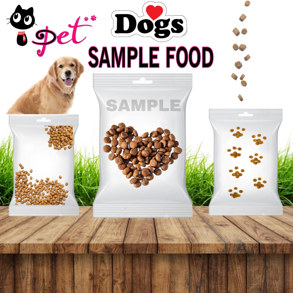 Dog Food Sample Tester Dog Dry Food Kibble Sample (Tester) | Shopee ...
