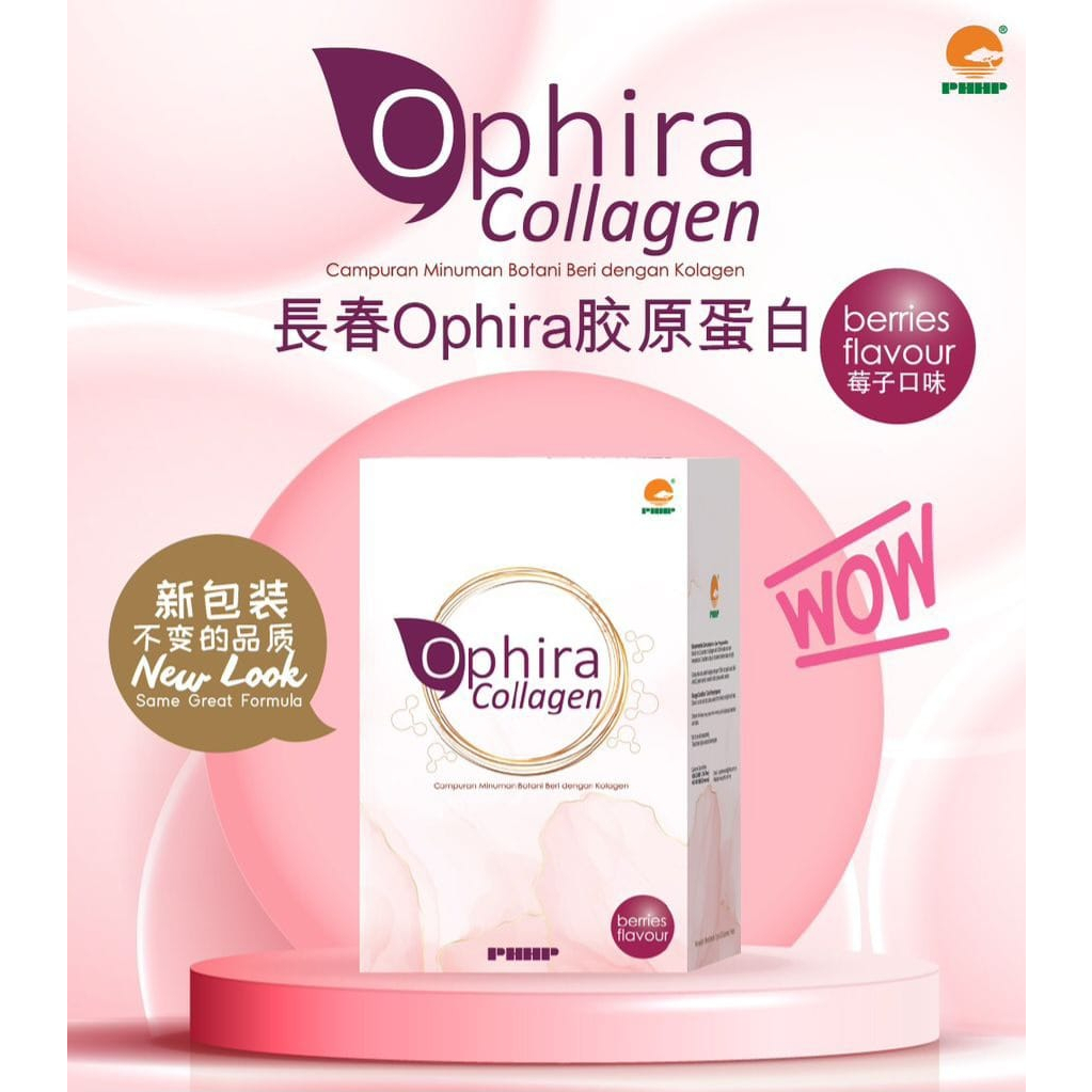 Phhp Ophira Collagen Berries Flavour 30 x 7g 胶原蛋白 | Shopee Malaysia
