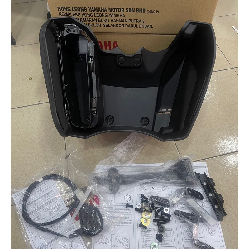 100% ORIGINAL - YAMAHA LC135FI V8 PNP BASKET WITH USB SOCKET KIT FULL SET(BDK-F489A-10 &BDK ...