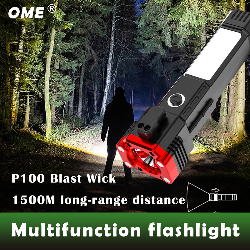 Stock LONGFIRE LED Flashlight With Window Breaker Magnetic Suction ...