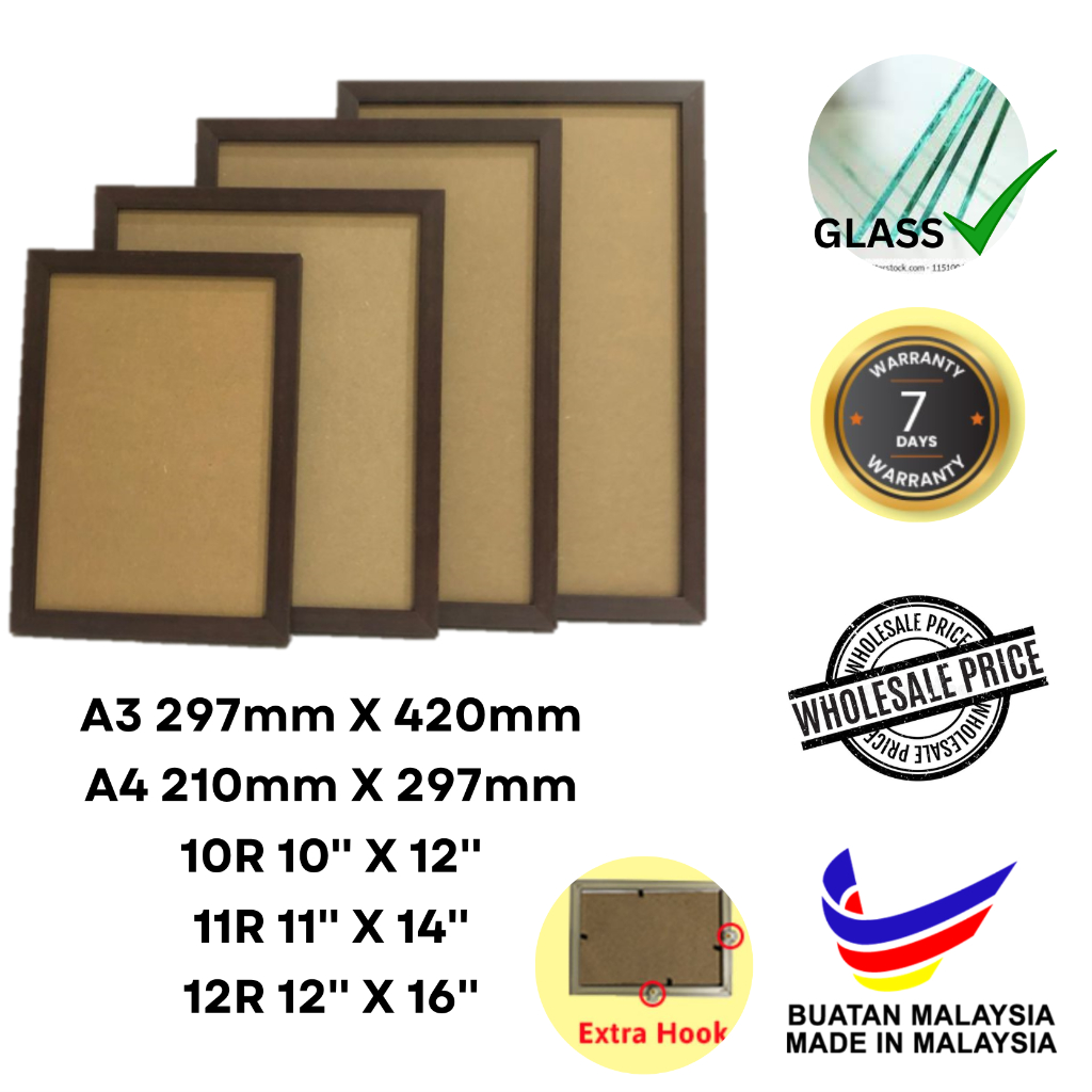 【Part 2】Photo Frame A3-12R Certificate Frame Home Decor Fiber Photo ...