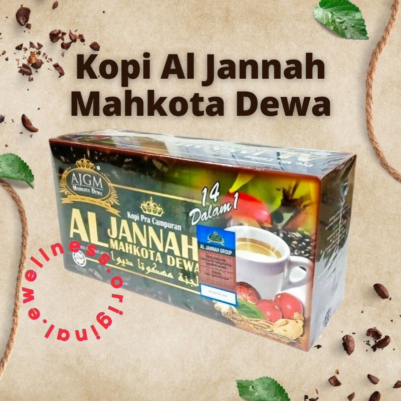 AJGM Al Jannah Kopi Mahkota Dewa | Shopee Malaysia