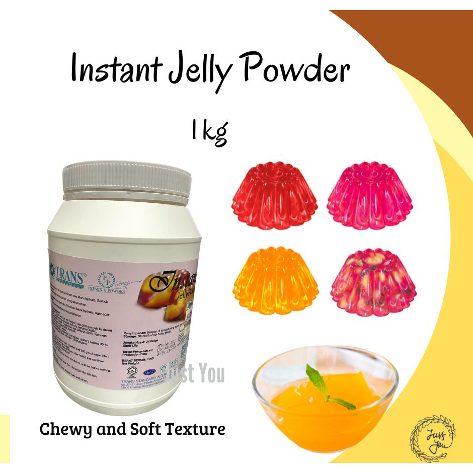 Instant Jelly Powder 即溶果冻粉 [Halal] 1kg | Shopee Malaysia