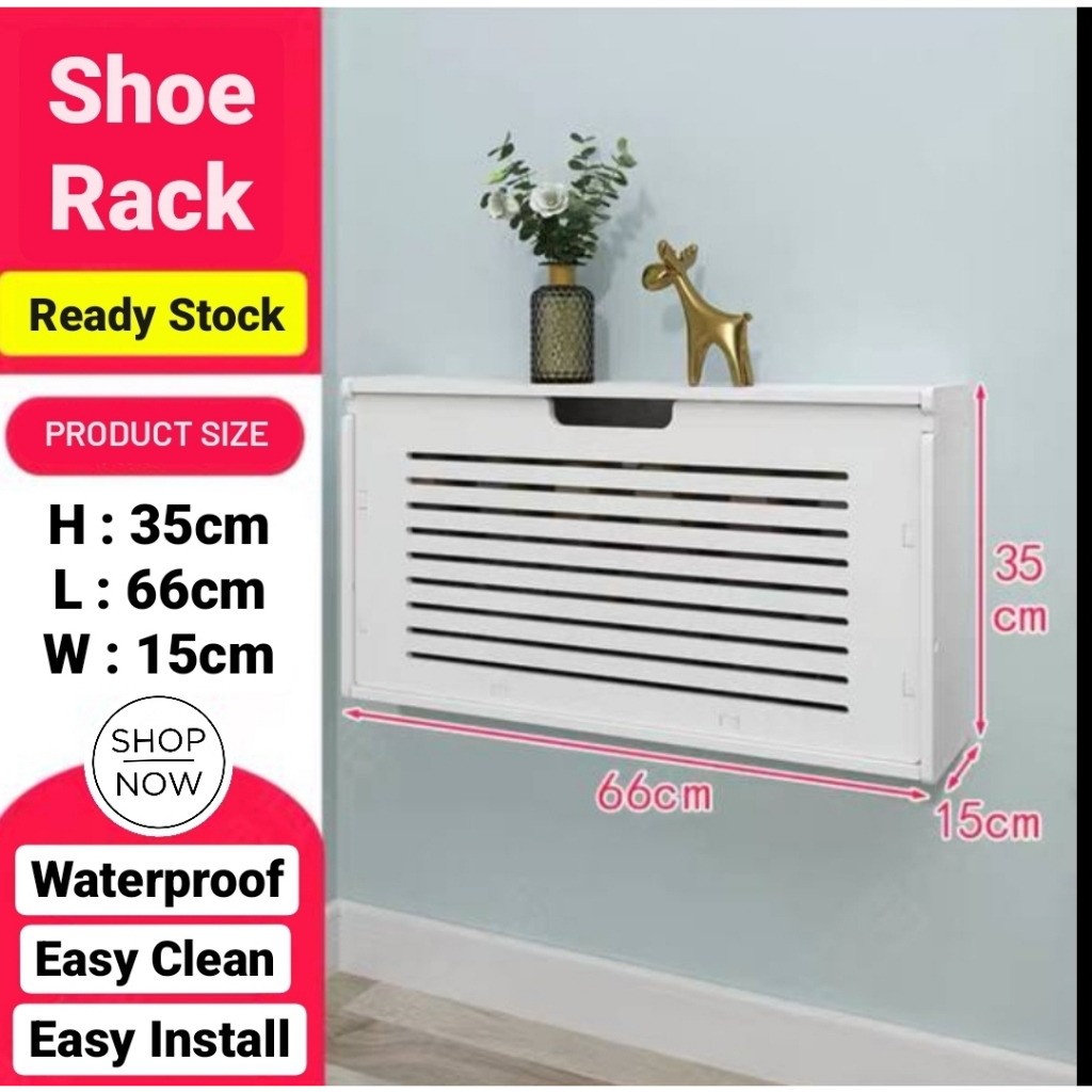 Waterproof DIY Rak Kasut Bertutup Shoe Rack Cabinet Almari Kasut Shoe ...