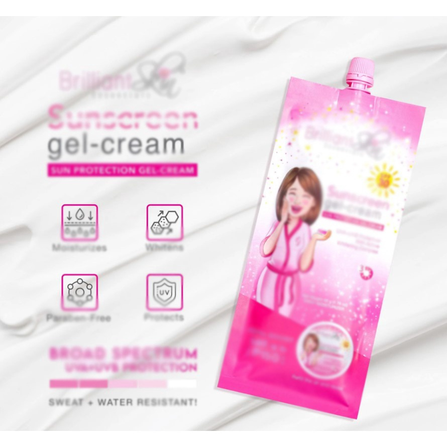 [ORIGINAL ]Brilliant Sunscreen Gel-Cream 50g | Shopee Malaysia