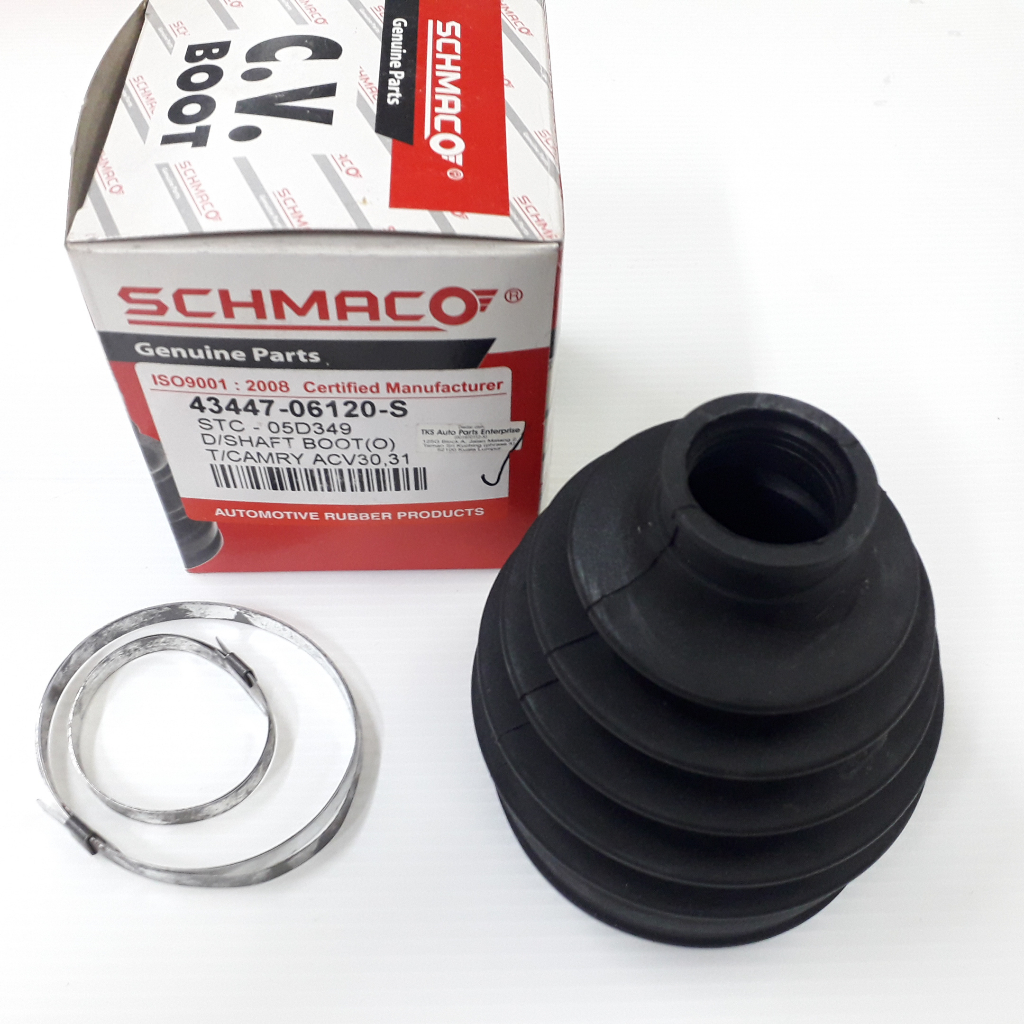 (1PCS SCHMACO 43447-06120-S) OUTER (LUAR) DRIVE SHAFT BOOT FOR TOYOTA ...