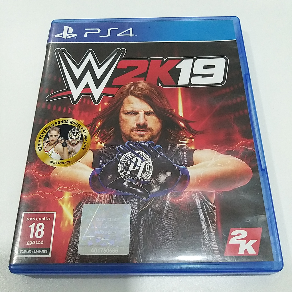 PS4 GAME WWE 2K19 [USED] | Shopee Malaysia