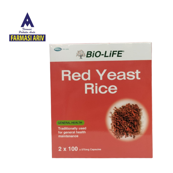 Bio-Life Red Yeast Rice - 2 x 100 Capsules | Shopee Malaysia