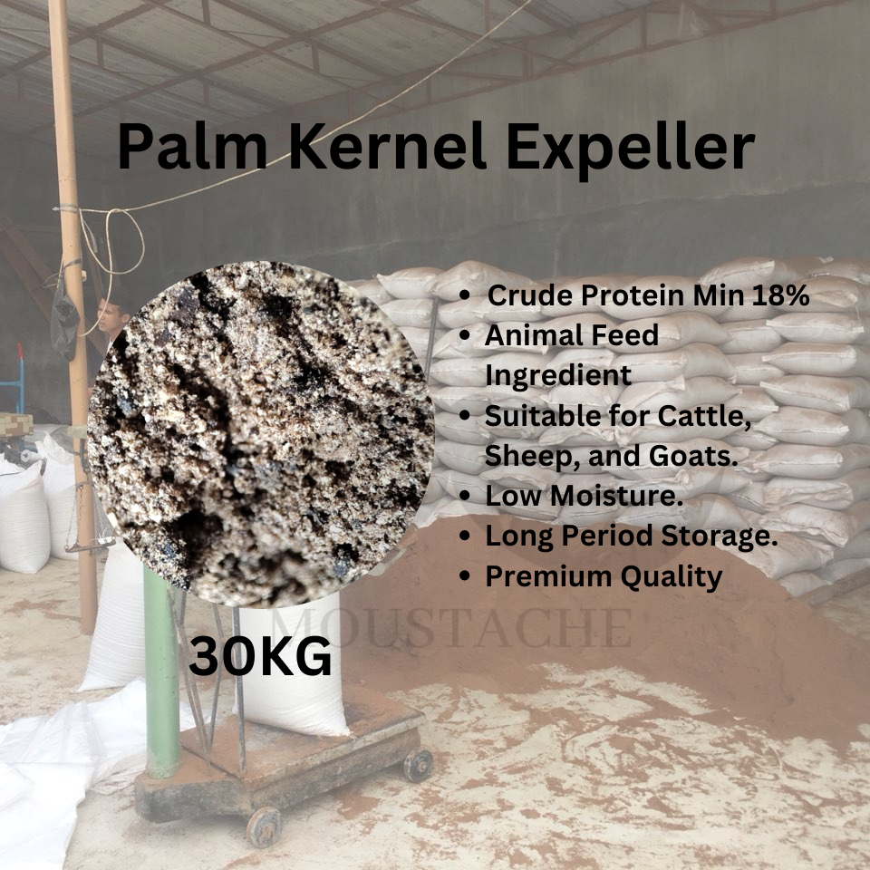 Palm Kernel Expeller (PKE) 30KG Makanan Ikan Makanan Ayam Makanan Lembu ...