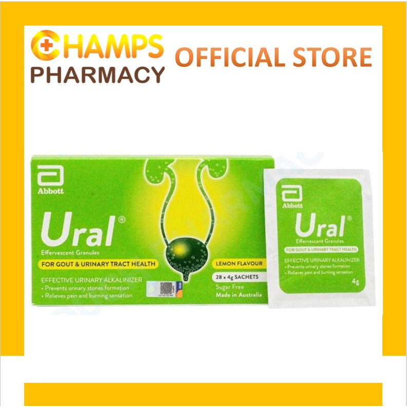 ABBOTT URAL BUTIR EFFERVESEN PERISA LEMON (28 X 4G) | ABBOTT URAL ...