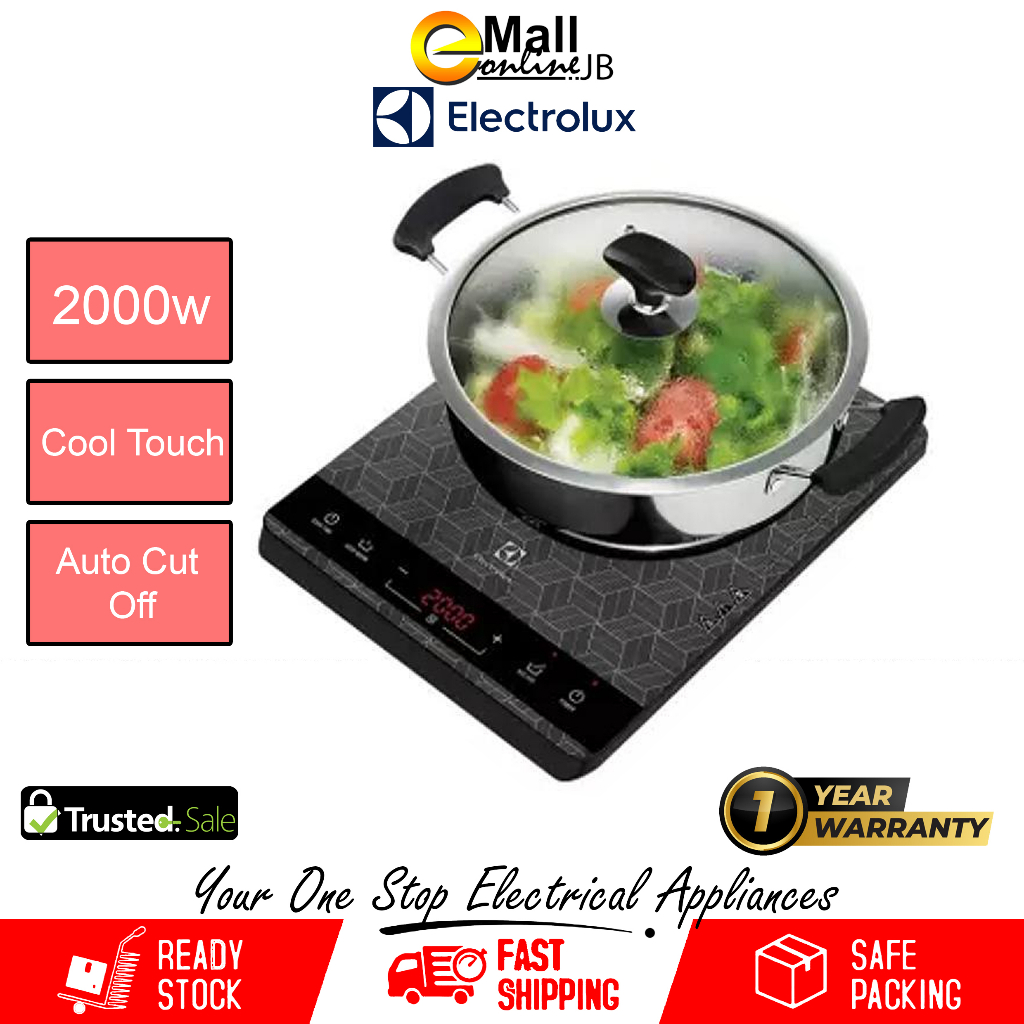 Electrolux Induction Cooker ETD29PKB Portable Tabletop | ETD29 | Shopee ...