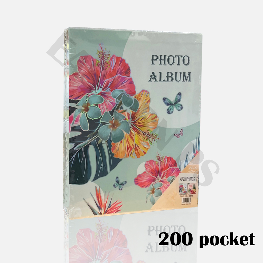 4R Album Gambar 200 pocket Photo Album For Family Photo/Album Gambar 4R ...