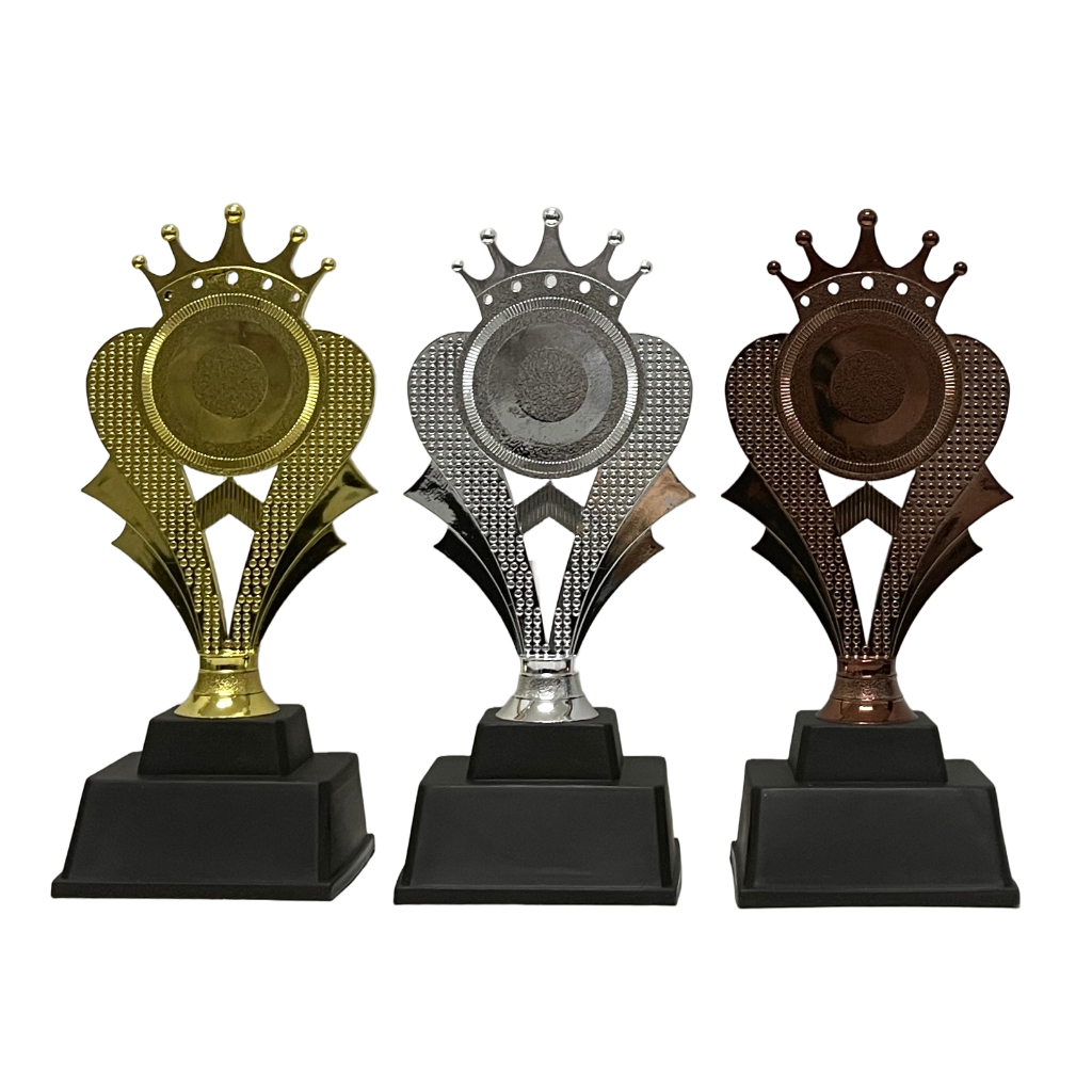 Plastic Trophy BE-SM021 Screw Medal (Hadiah Sukan Sekolah Dan Anugerah ...