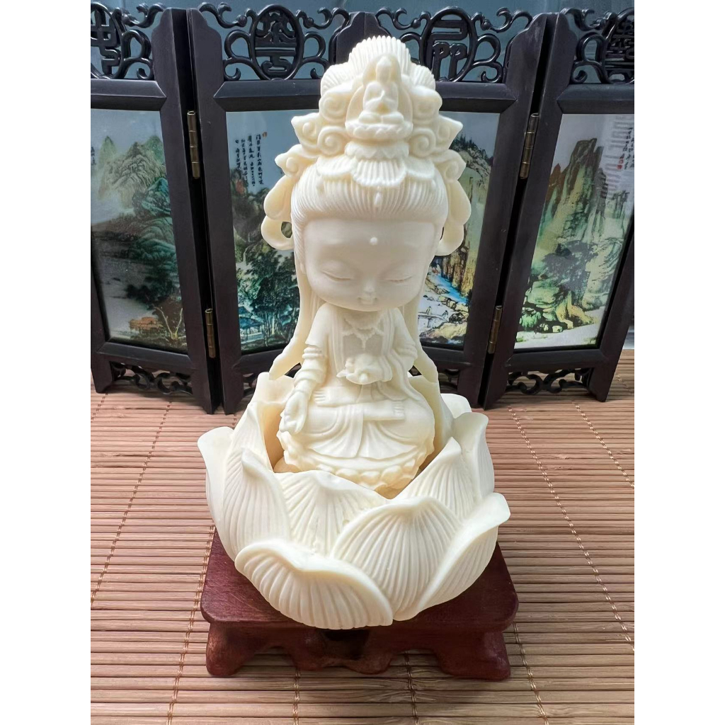 Natural Phytelephas Macrocarpa(Ivory Nuts) Ornament天然象牙果摆件 | Shopee ...