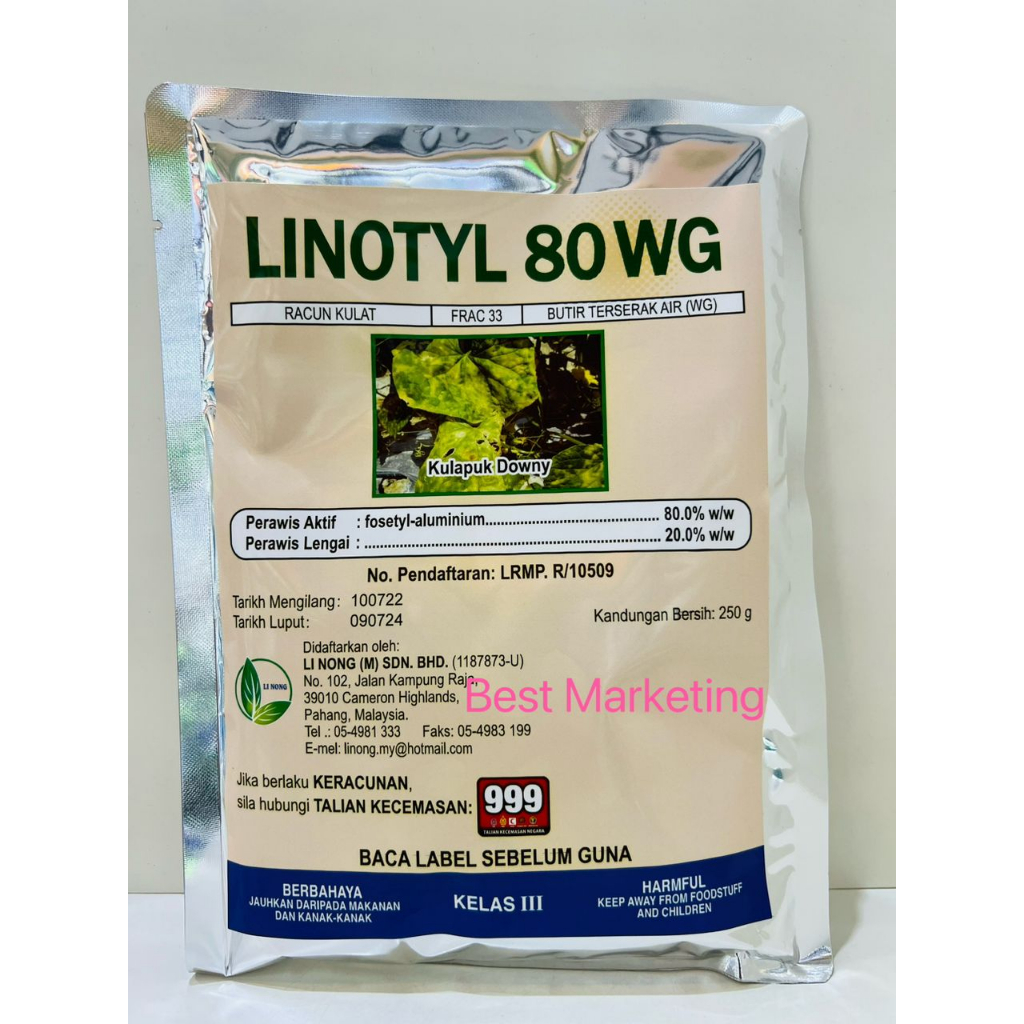 250g LINOTYL 80WG / sama dengan aliette | Shopee Malaysia