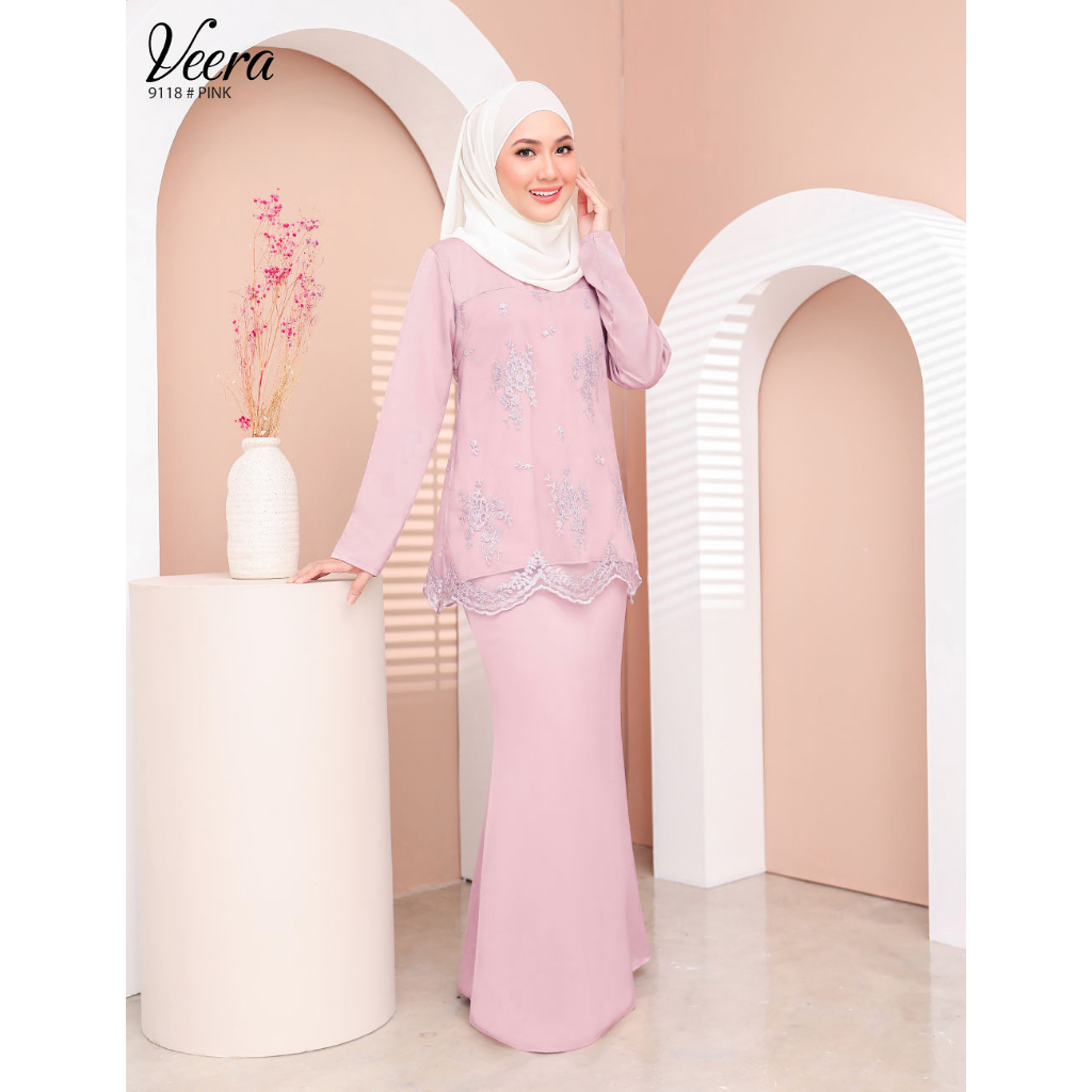 CHICCHOC l VEERA KURUNG 9118 BAJU RAYA READY STOCK | Shopee Malaysia