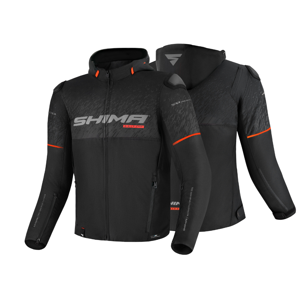 SHIMA DRIFT+ Jacket (WATERPROOF) - Black | Shopee Malaysia