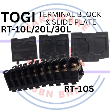 RT-10S BLOCK RT-10L RT-20L RT-30L SLIDE PLATE TOGI TERMINAL BLOCK ...