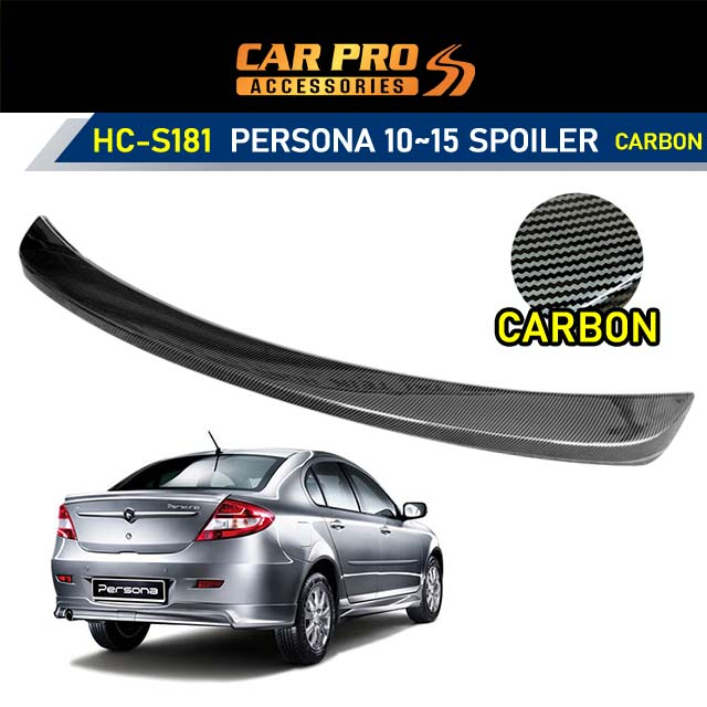 Proton Persona Old Elegance 2008 - 2015 Oem ABS Lip Spoiler Ducktail ...